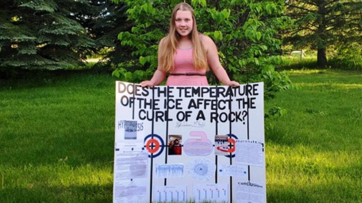 Bowden student’s project questions curling science | rdnewsnow.com