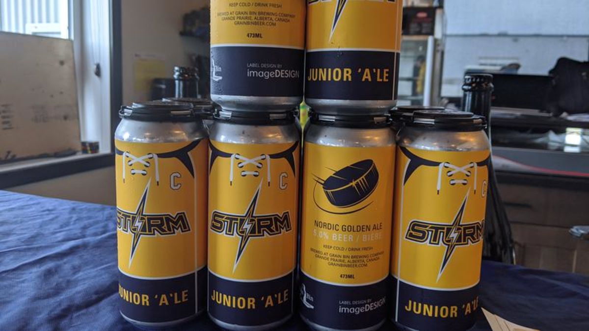 A Storm brewing? Grande Prairie Storm partner with Grain Bin Brewing ...