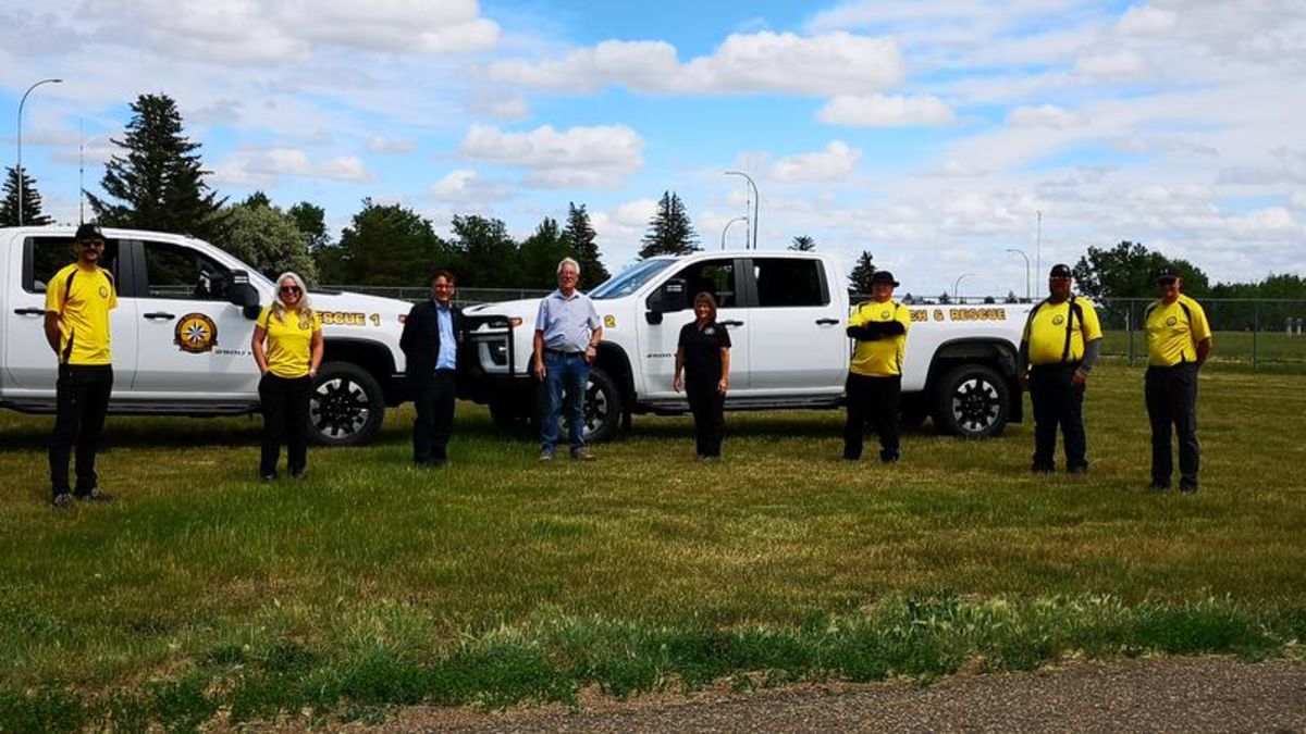 Volunteer search and rescue organization receives two new trucks | CHAT ...