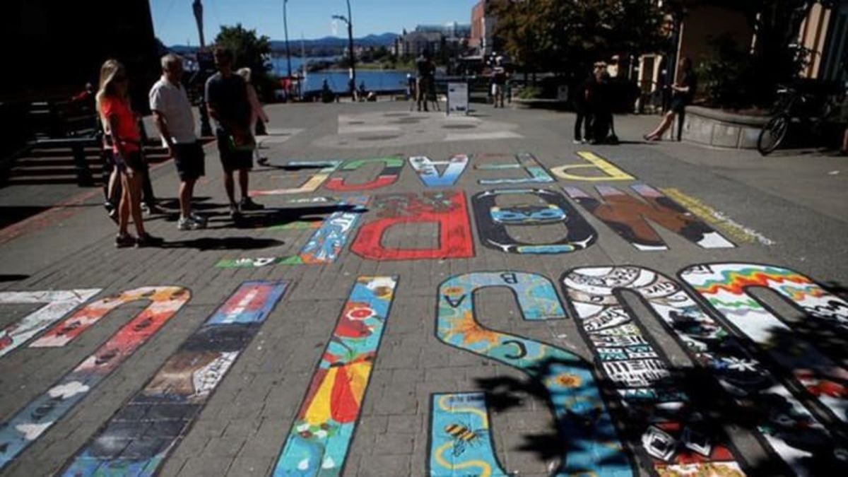 Victoria mural sponsor says anti-police acronym inappropriate, but ...