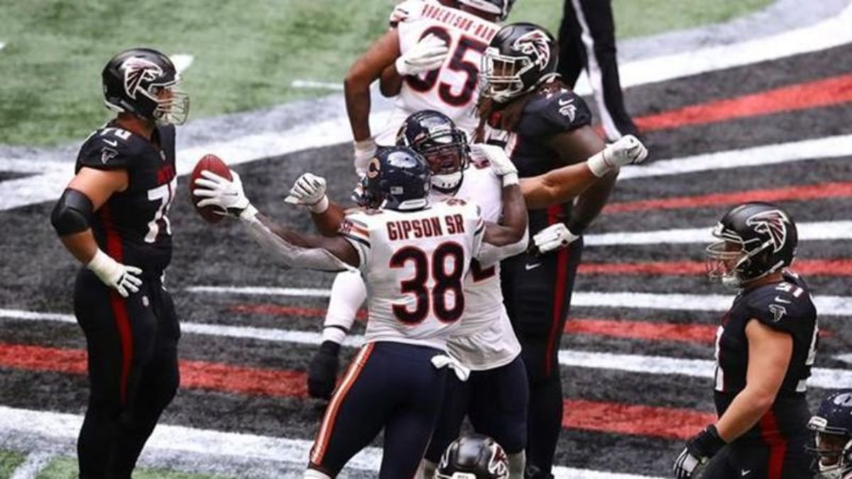 Falcons blow another big lead, this time to Foles and Bears ...