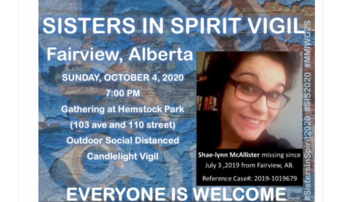 Candlelight vigil for Shae-lynn McAllister goes Sunday | EverythingGP
