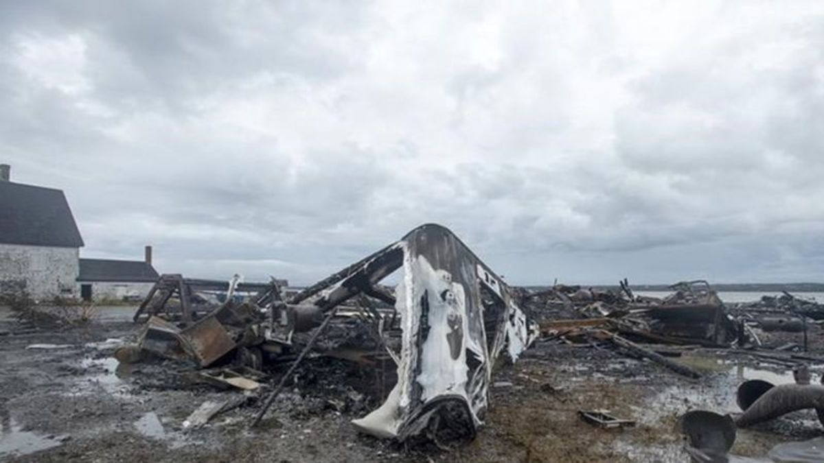 Fire destroys lobster pound in Nova Scotia, police say man in hospital ...