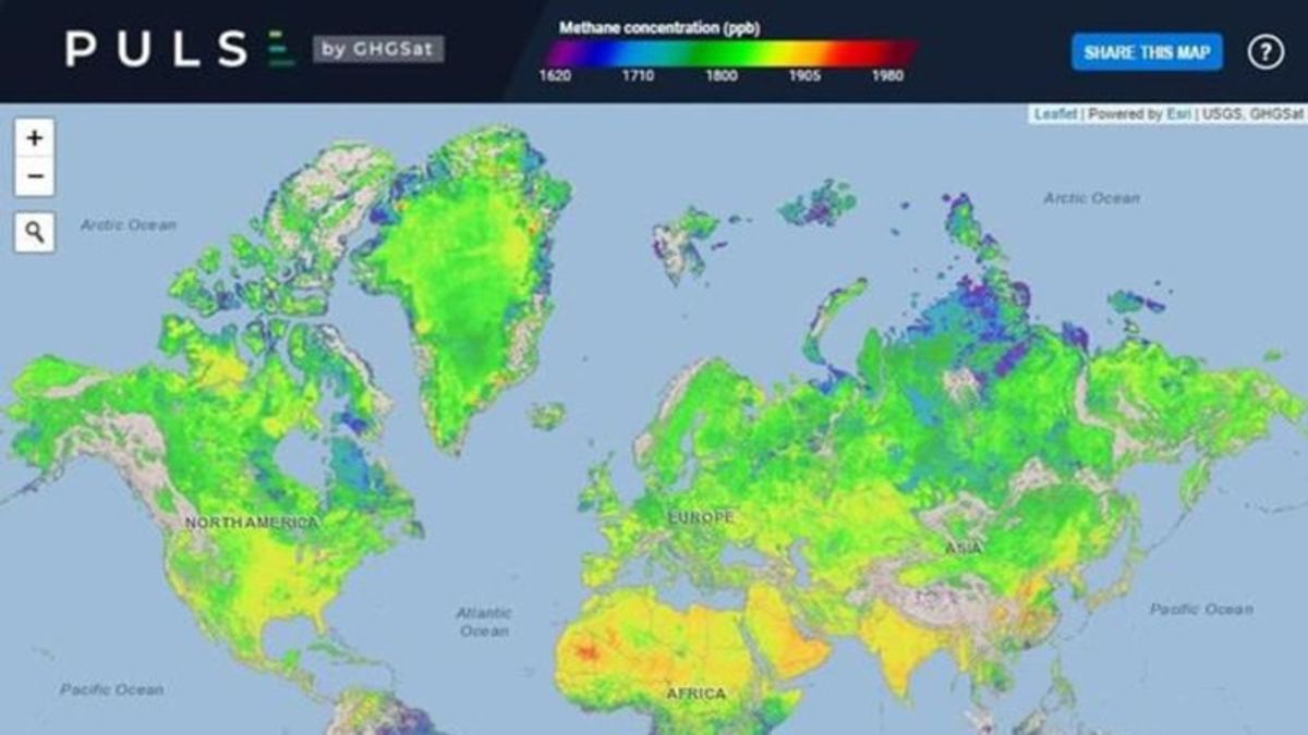 Montreal-based company launches global map of methane concentrations ...