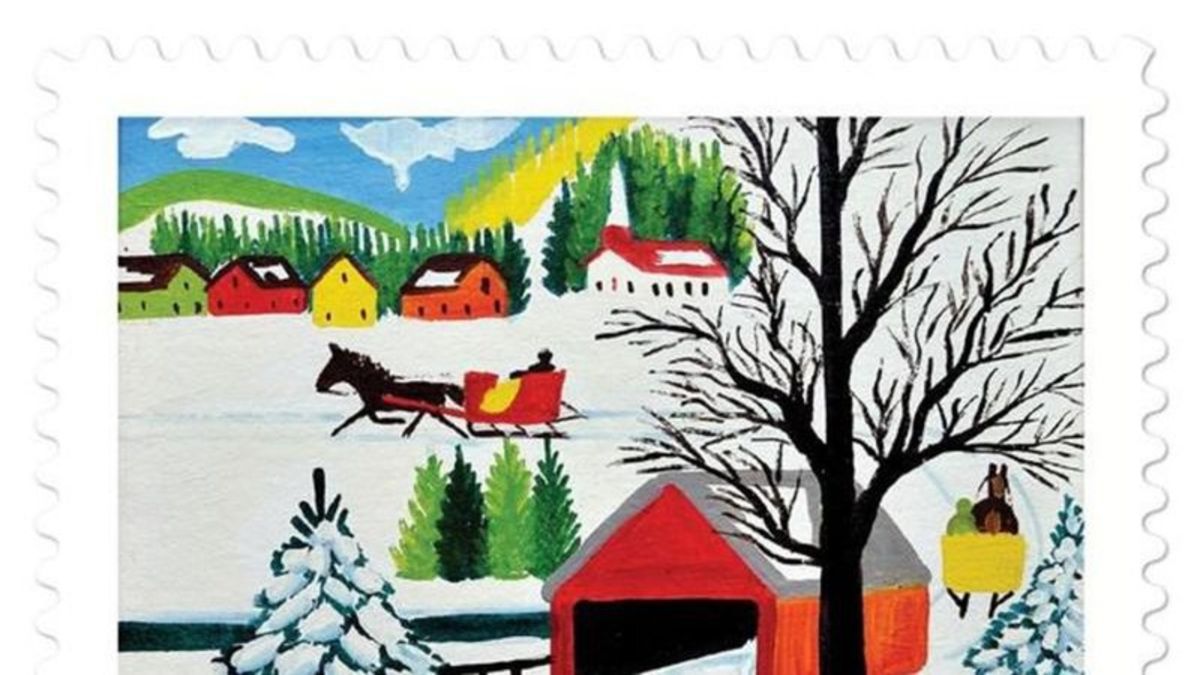 Work by folk artist Maud Lewis featured in this year’s holiday season ...