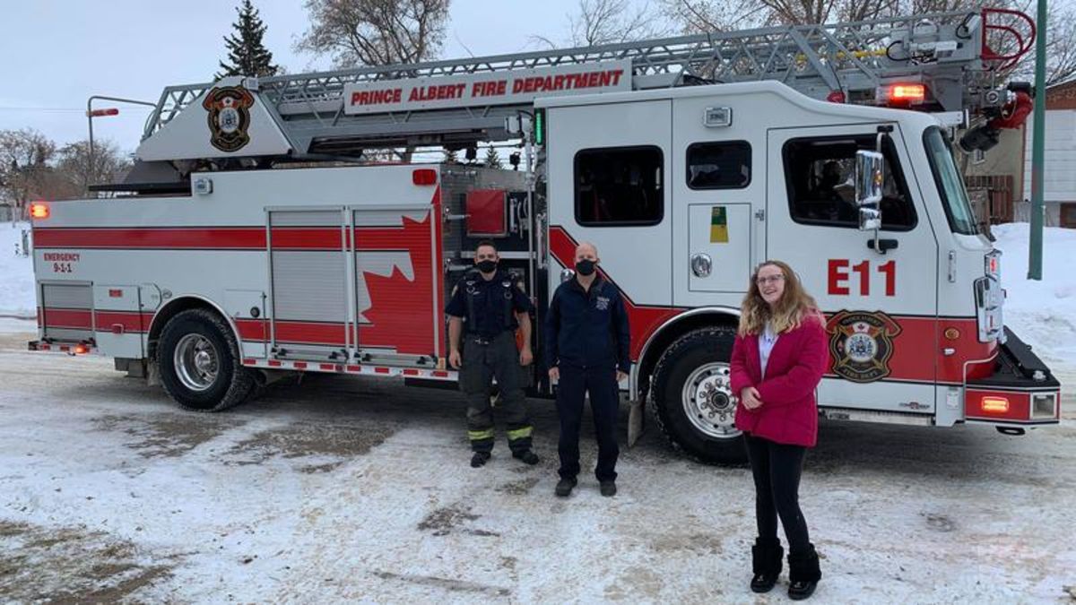 Prince Albert Police Service and Fire Department help celebrate ...