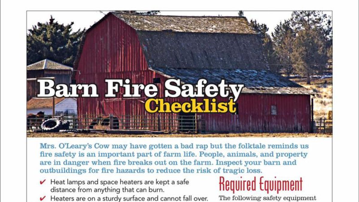 Cypress County reminds of barn fire safety | CHAT News Today