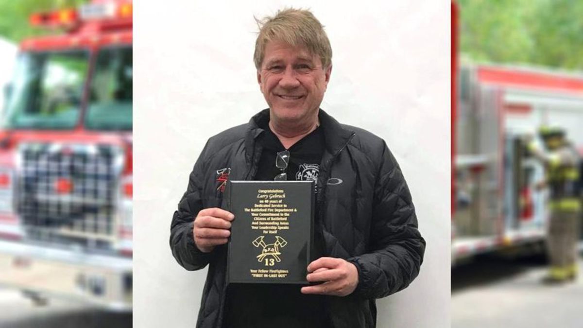 Battleford Fire Chief Gabruch honoured for 40 years service ...