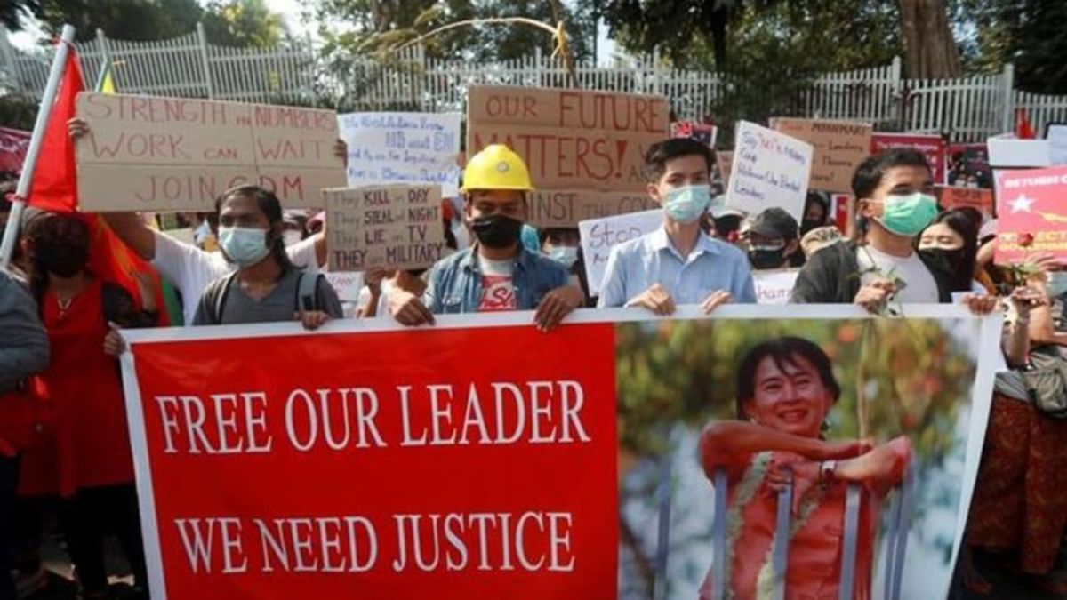 Tensions high as mass protests in Myanmar enter second week | Vernon ...