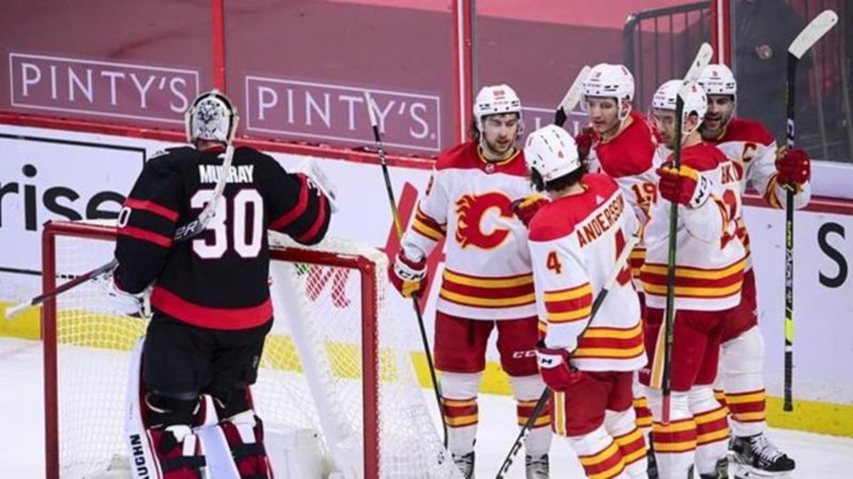 Calgary Flames beat Ottawa 6-3 to end Senators’ three-game win streak ...