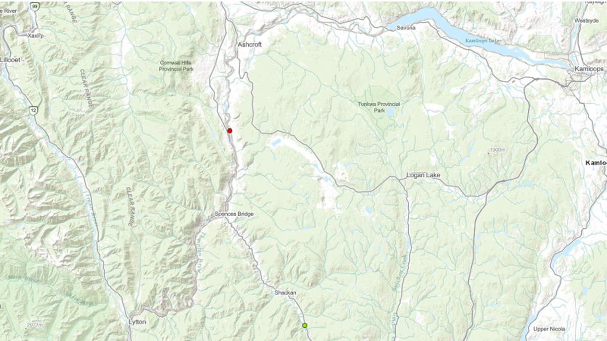 Wildfire near Venables Valley Road | CFJC Today Kamloops