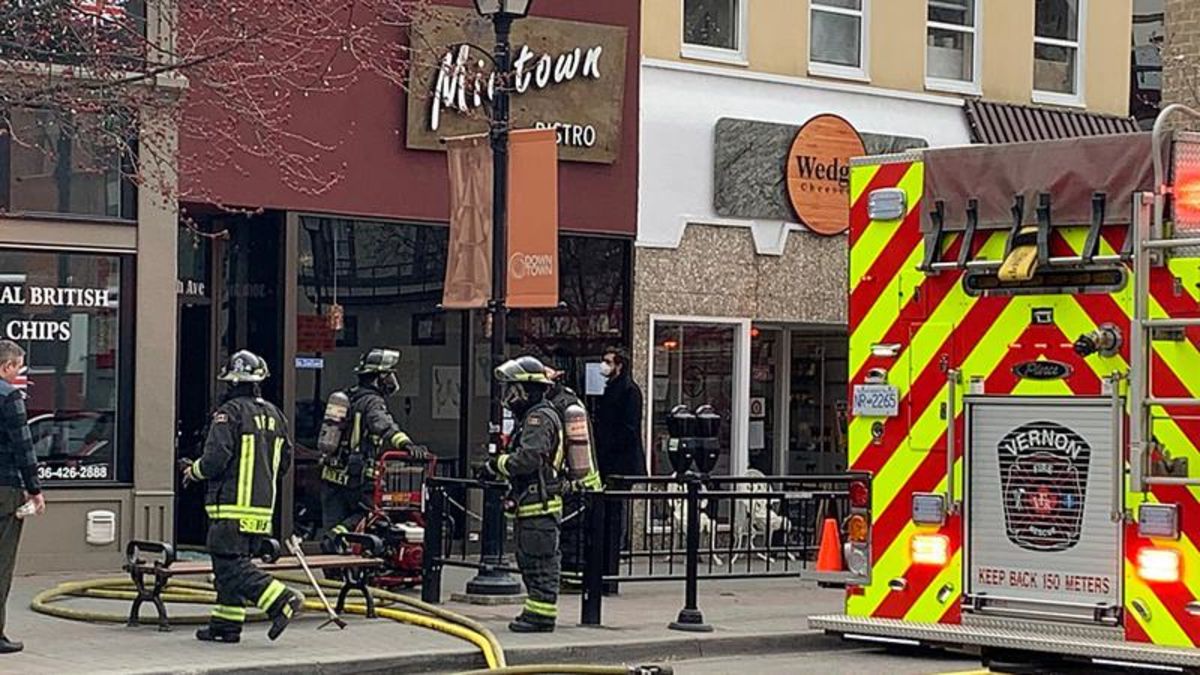 UPDATE: Vernon fire crews called to downtown smoke incident | Vernon ...