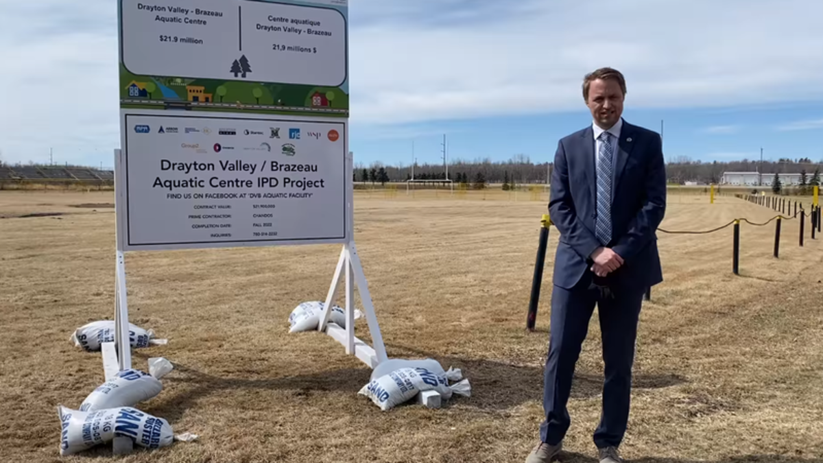 Construction breaks ground on new Drayton Valley/Brazeau Aquatic ...