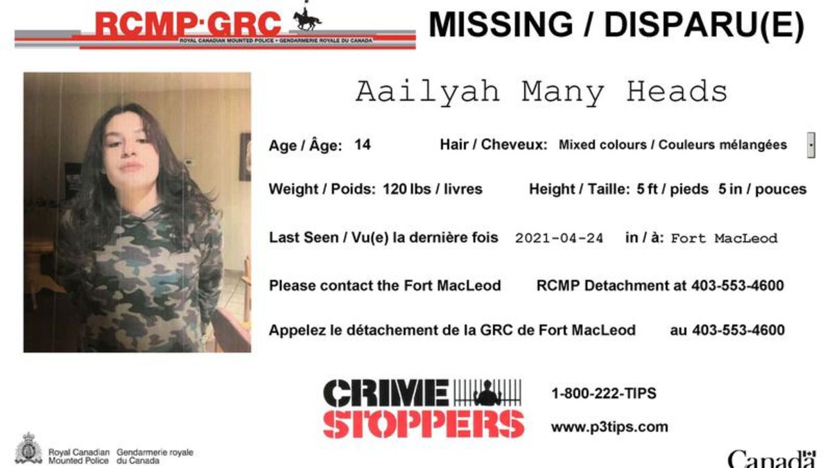 Fort Macleod Rcmp Search For Missing Youth Lethbridge News Now