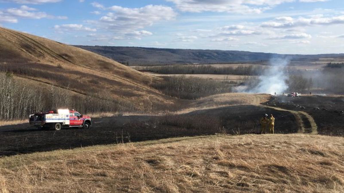 Peace River Firefighters respond to four grass fires on Saturday ...