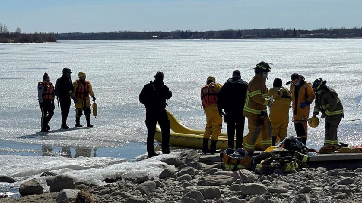 Firefighters, RCMP respond to man walking on Lac La Ronge | larongeNOW