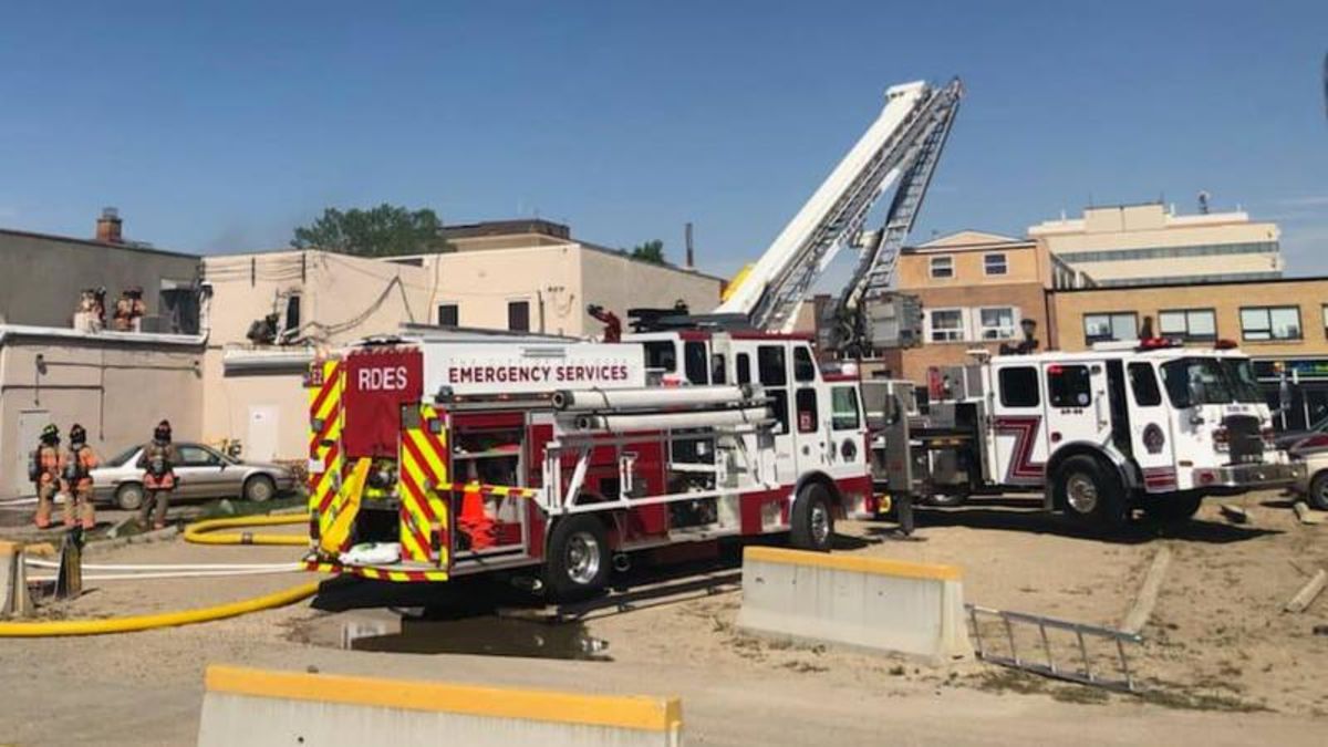 Crews respond to fire in downtown Red Deer | rdnewsnow.com