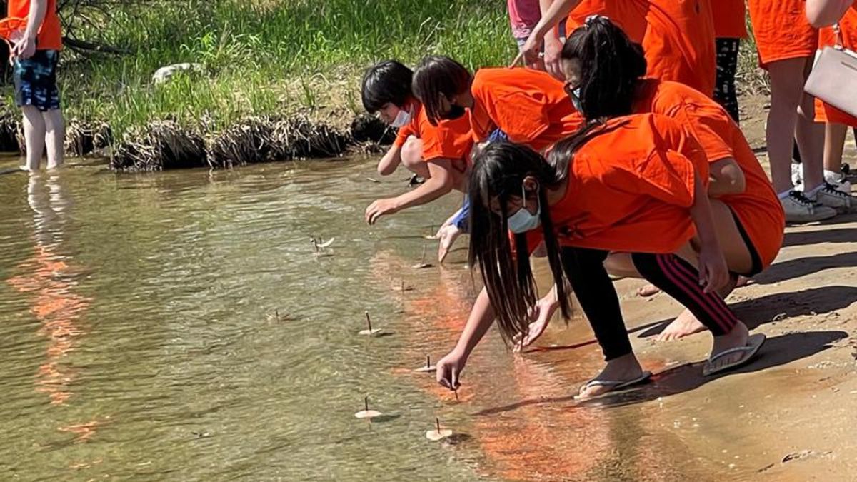 Sacred fire ends in La Ronge with launch of 215 birch bark rafts ...