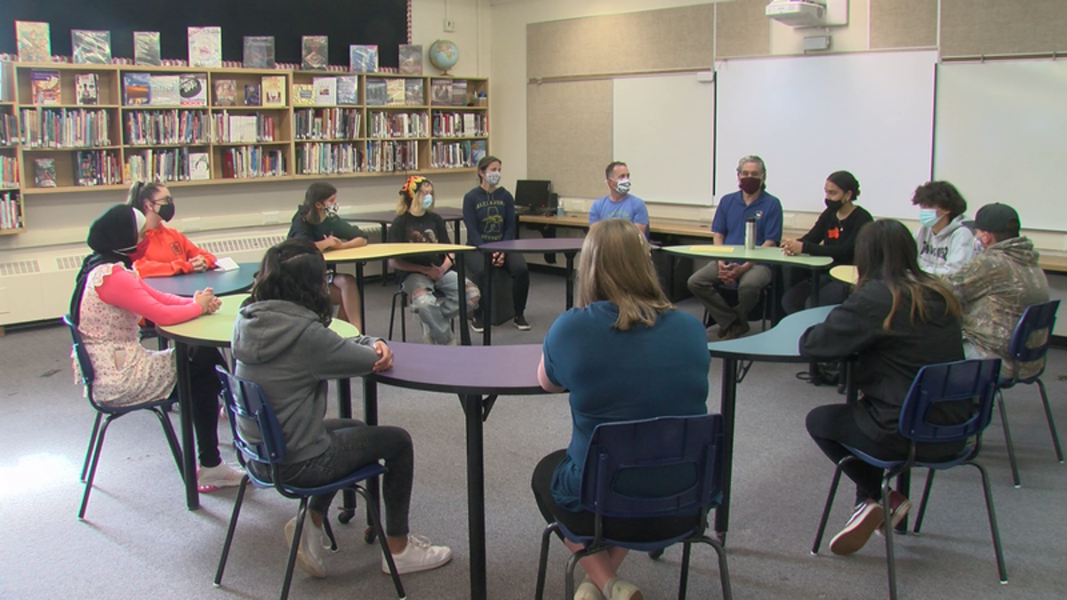 Alexandra Middle School students continue residential school learning ...