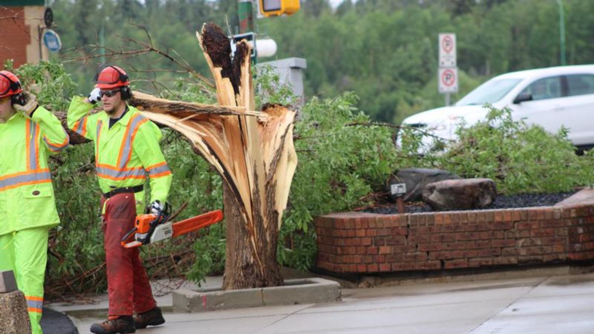 Intense storm hits Prince Albert | paNOW