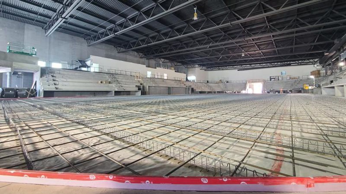 Eagle Builders Centre in Blackfalds on track to be done in September | rdnewsnow.com