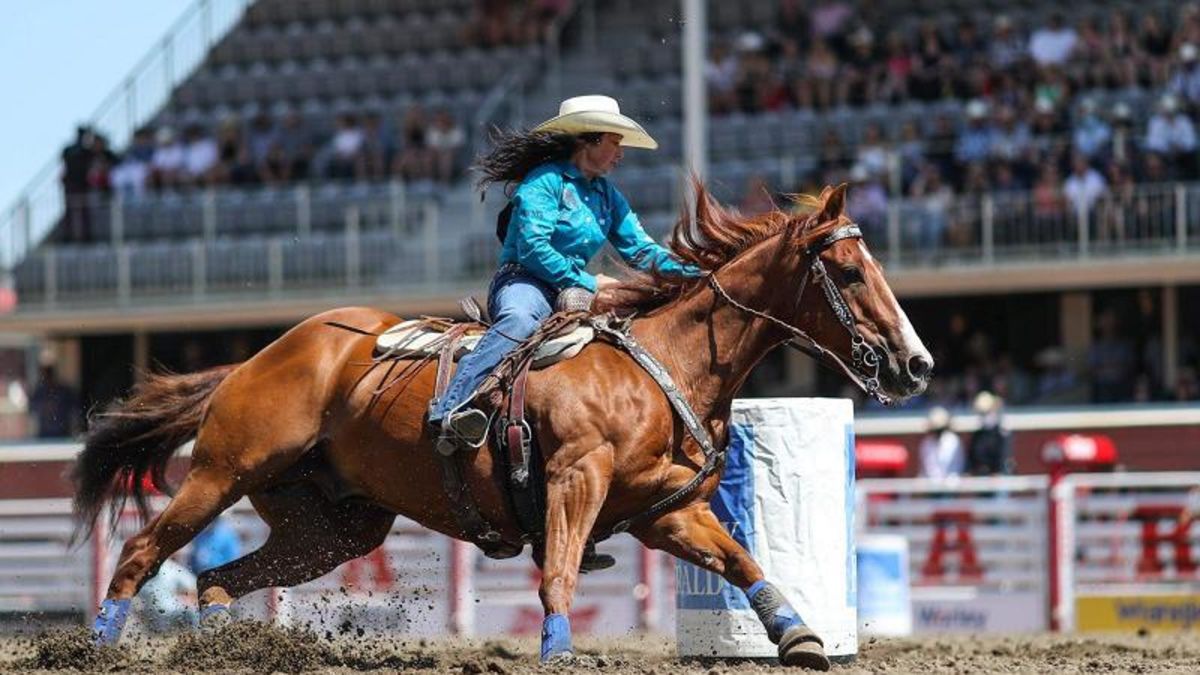 Hudson Bay barrel racer moving onto finals at Calgary Stampede ...