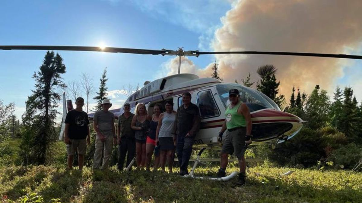 Former La Ronge resident part of canoe group rescued from wildfire ...