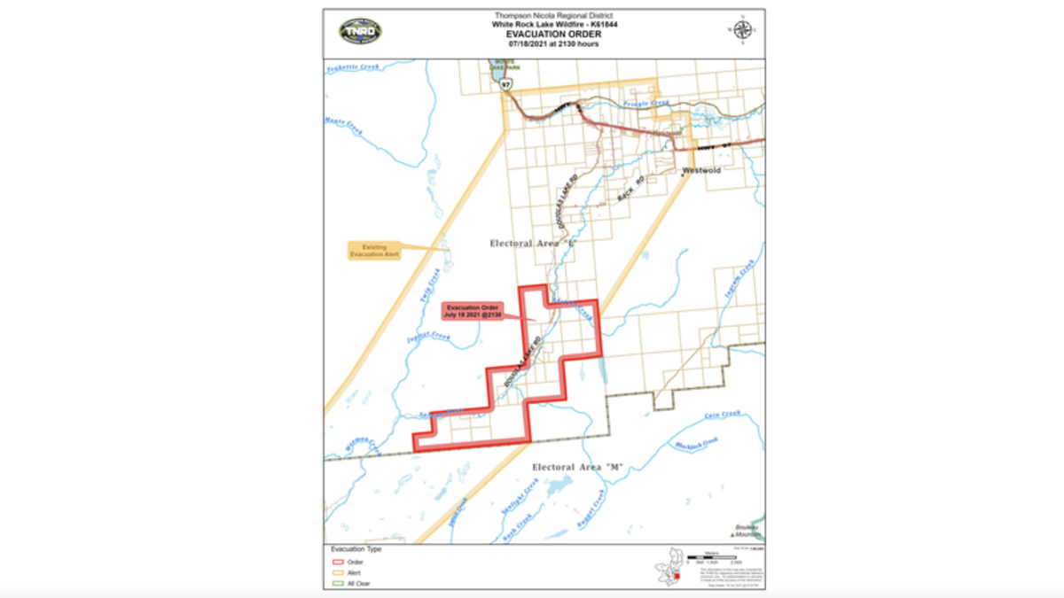 TNRD announces 13-property evacuation near Westwold | CFJC Today Kamloops