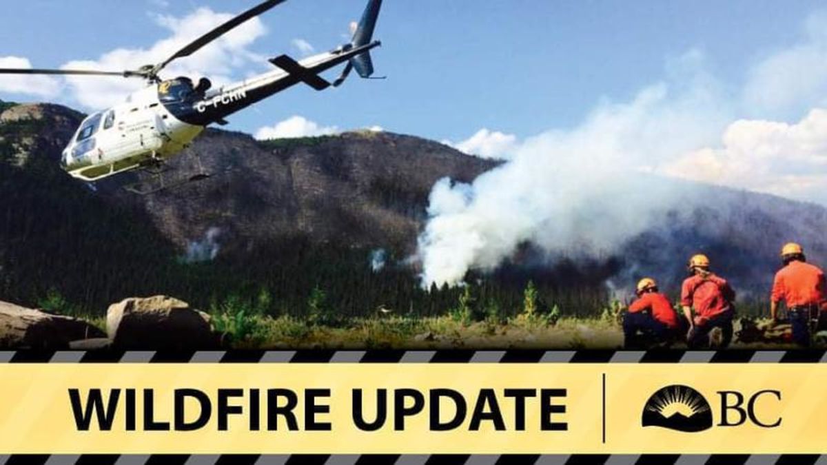 UPDATE Westshore Estates evacuation order due to White Rock Lake Fire ...