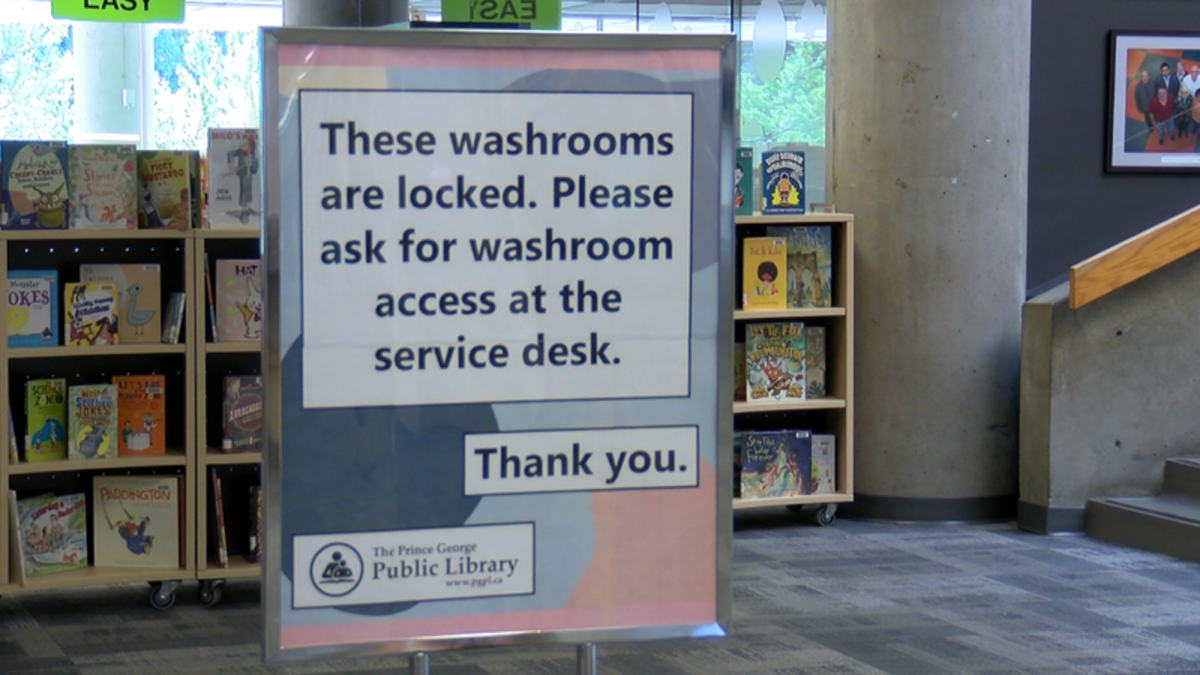 Prince George Public Library locking public washrooms | CKPG Today