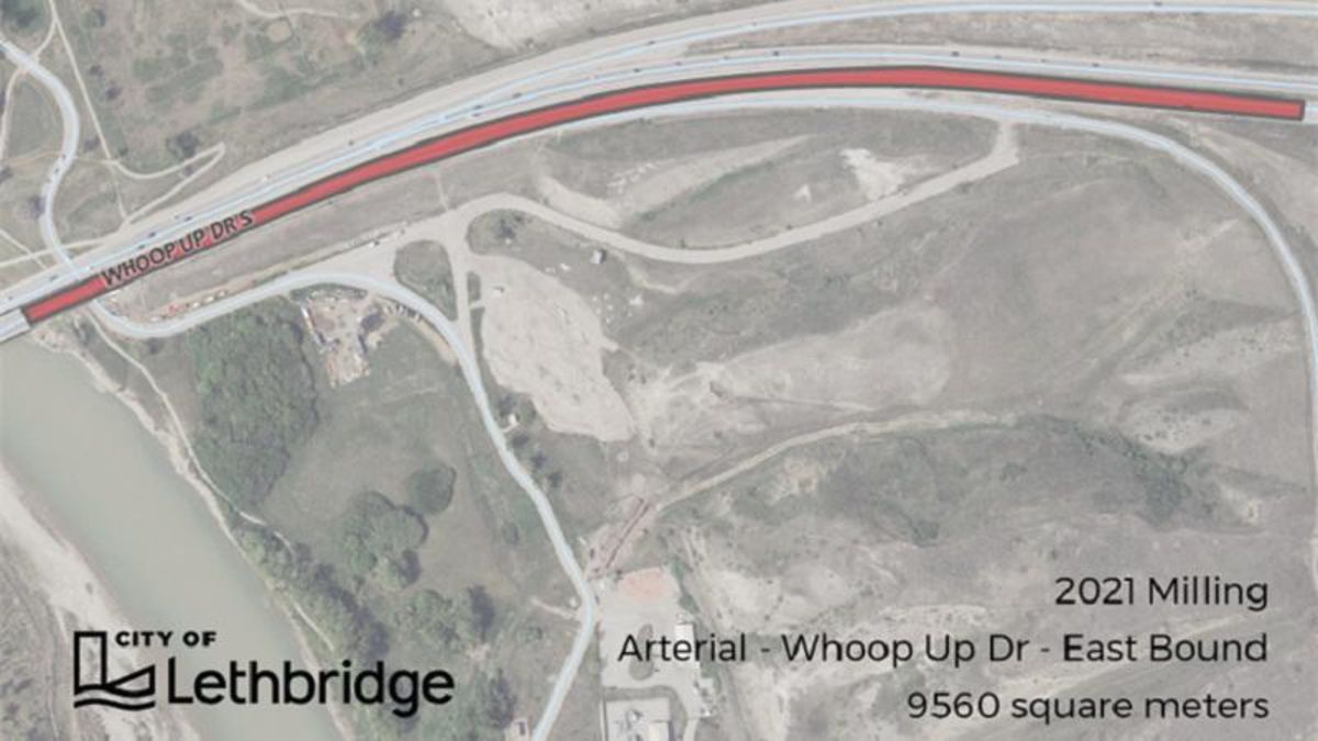 Eastbound lanes of Whoop-Up Drive to see closures starting this week ...