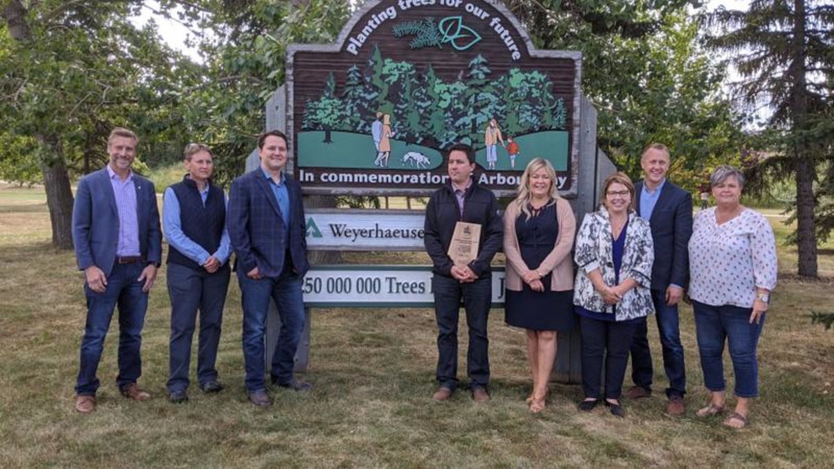 Weyerhaeuser celebrates planting of 250 millionth tree in Alberta ...