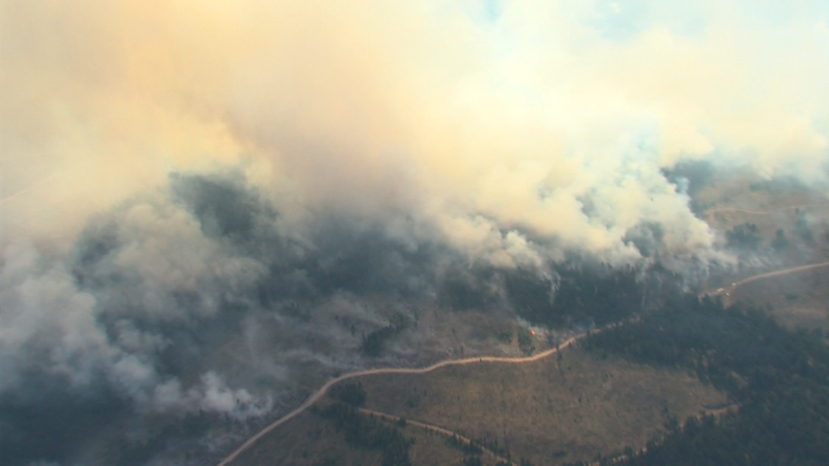 Controlled burns in Monte Lake, residents not in immediate danger ...