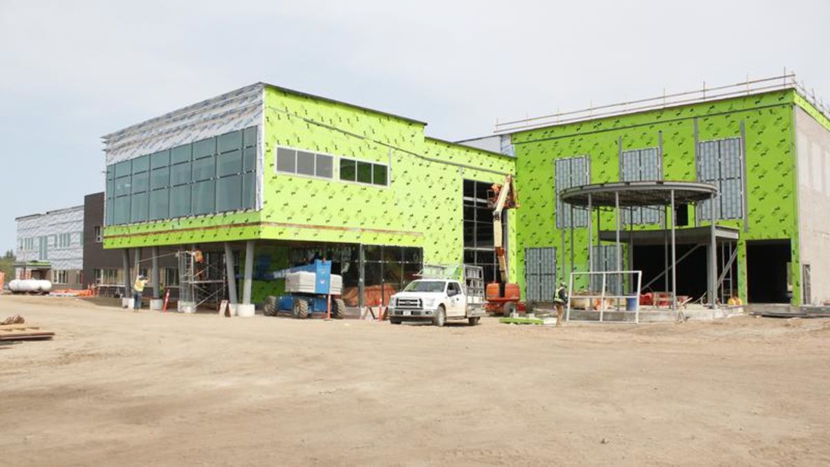 Arena and high school start to take shape at Big River First Nation | paNOW