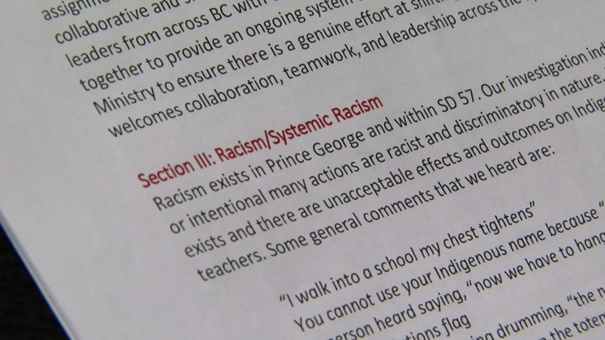 SD57 Board of Education reacts to findings of Special Advisors Report ...