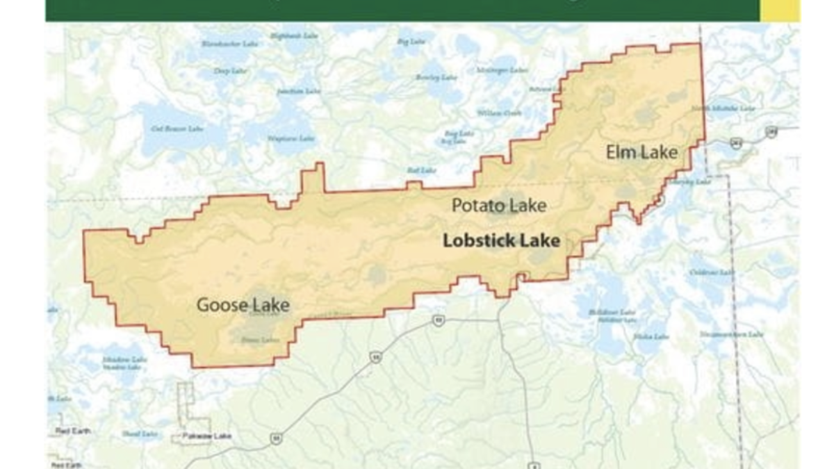 Lobstick Lake south of Cumberland House now a protected ecological ...