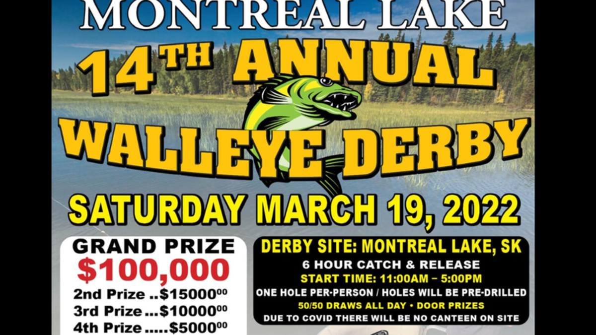 Big Prizes at the Montreal Lake Walleye Derby | paNOW