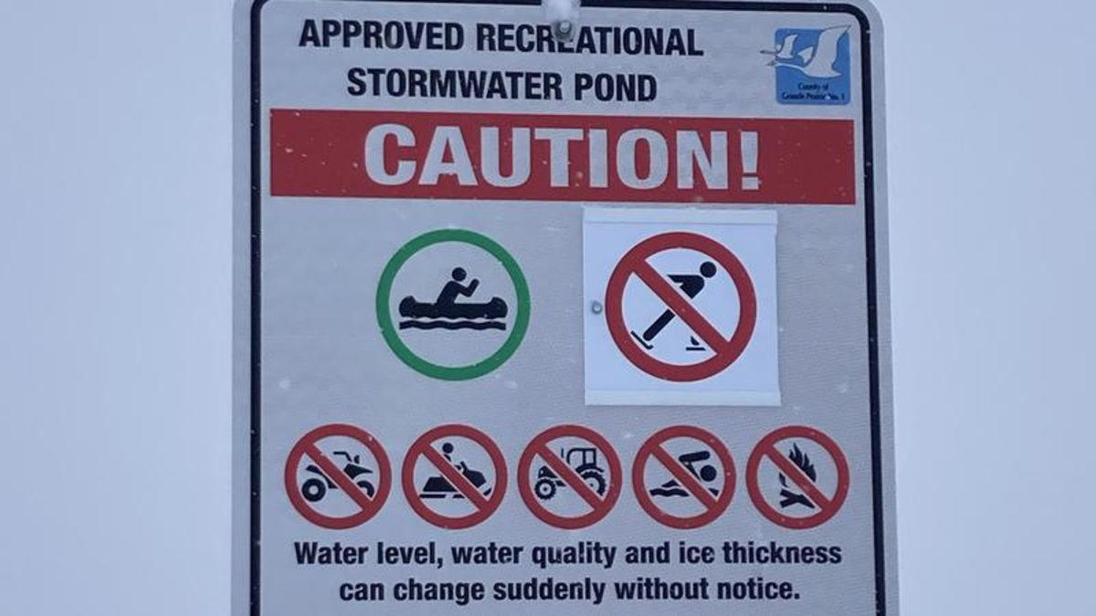 County reminds residents to only skate on approved stormwater ponds ...
