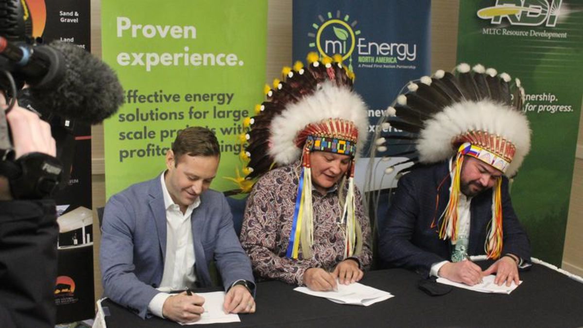 New majority Indigenous partnership announced, “green” economic ...