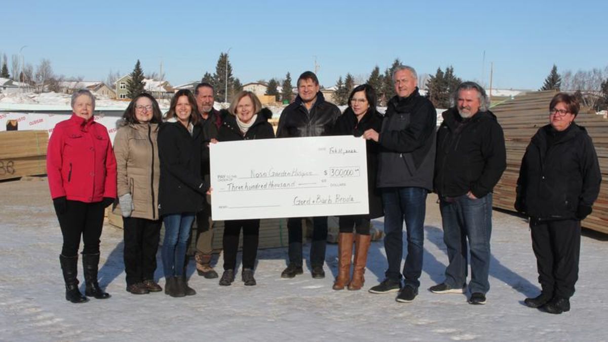 Gord and Barb Broda donate $300,000 to the Rose Garden Hospice | paNOW