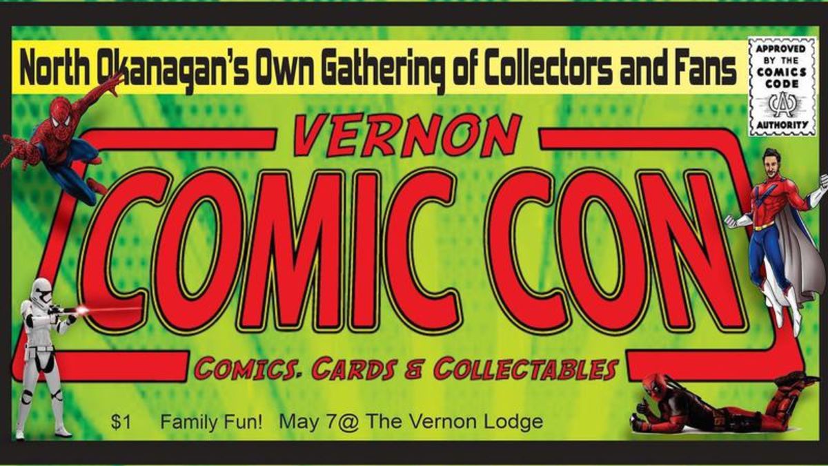 Vernon Comic Con features comics, cards and collectables | Vernon Matters