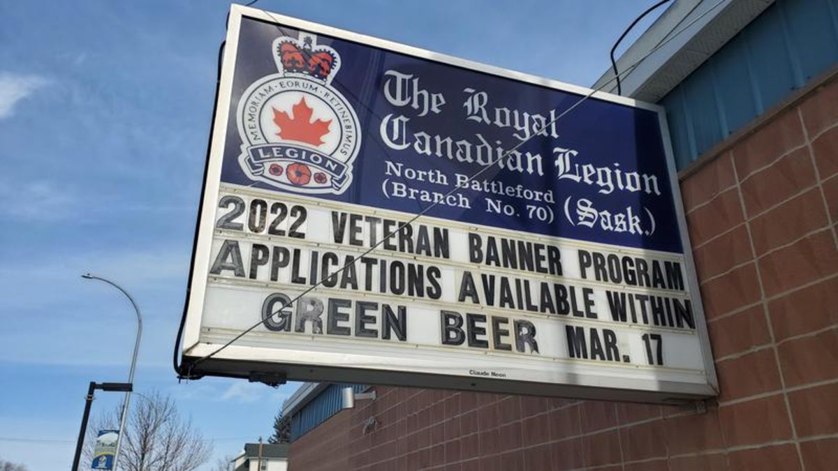 North Battleford legion aiming for larger banner numbers | battlefordsNOW