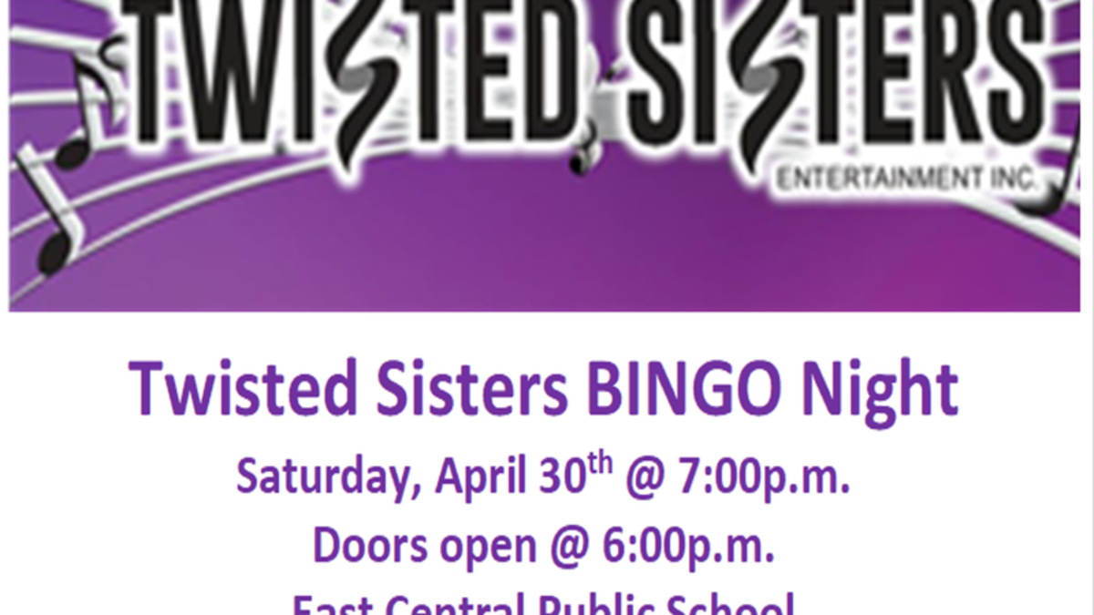 Twisted Sisters BINGO Night for East Central Rink | paNOW