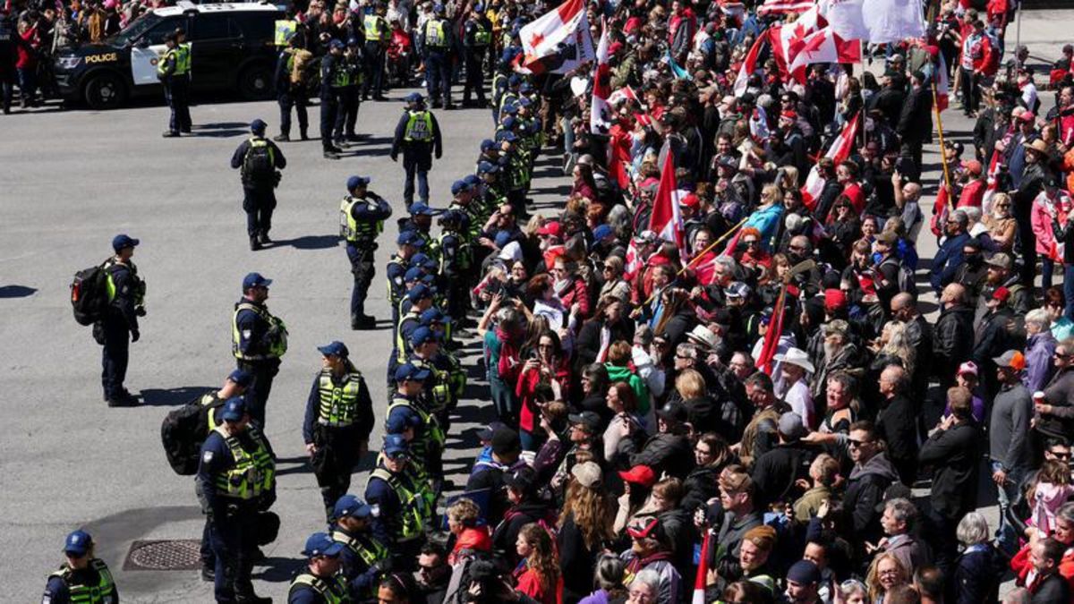 ‘Rolling Thunder’ protesters drawn from ‘Freedom Convoy’ ranks return ...