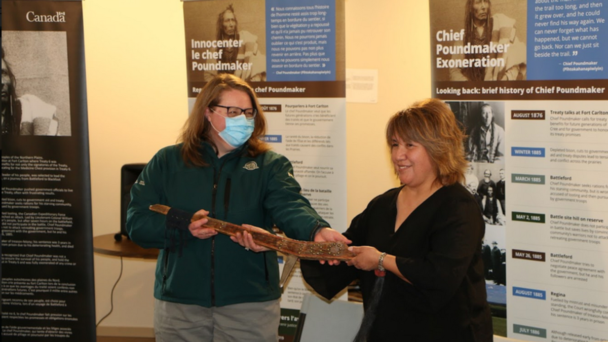 Repatriation of a Staff Belonging to Pitikwahanapiwiyin (Chief ...
