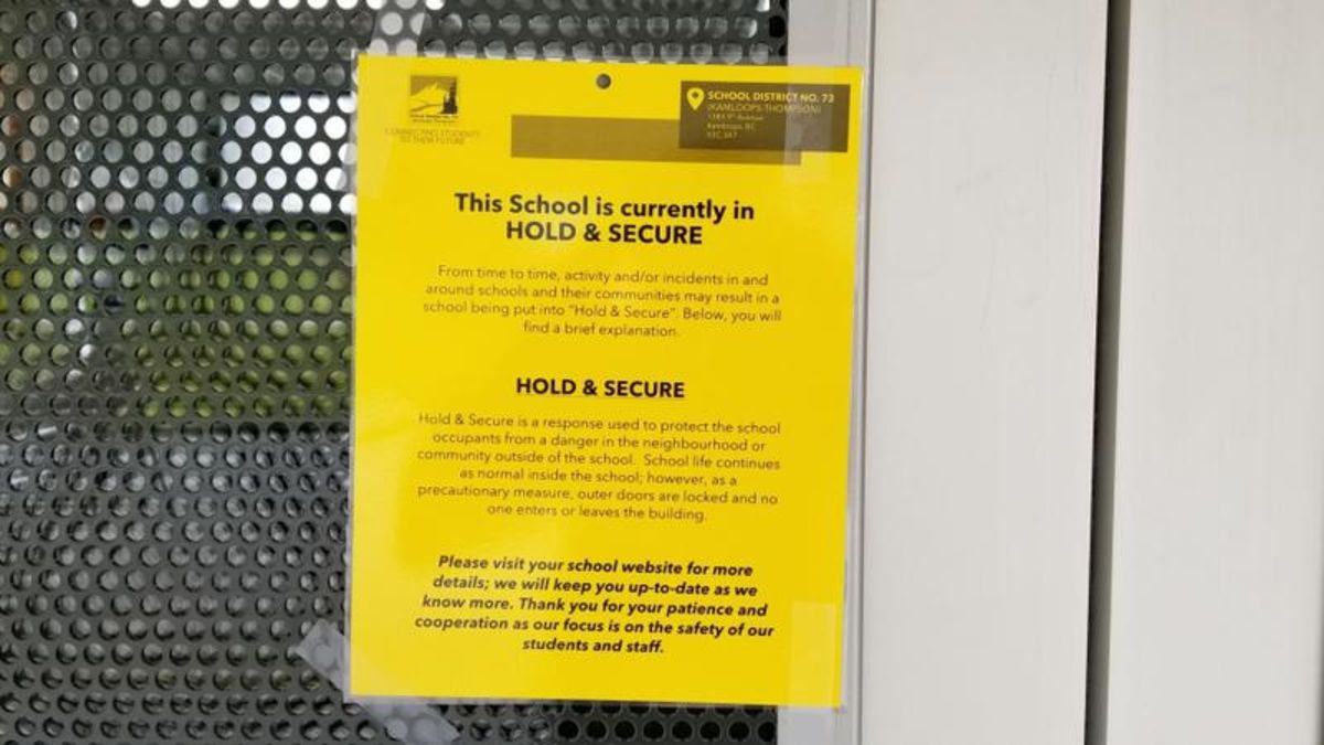 Weapons call leads to brief hold-and-secure at Valleyview school | B100