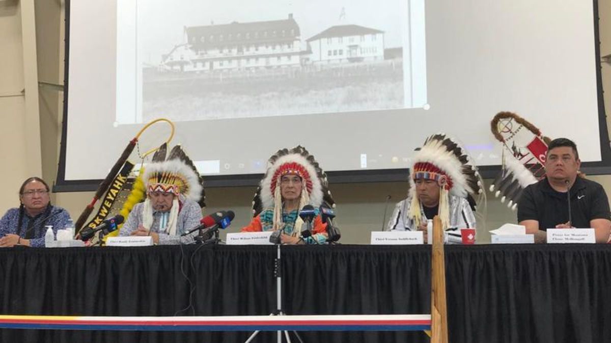 Residential school survivors and chiefs hope Pope’s visit to Maskwacis ...