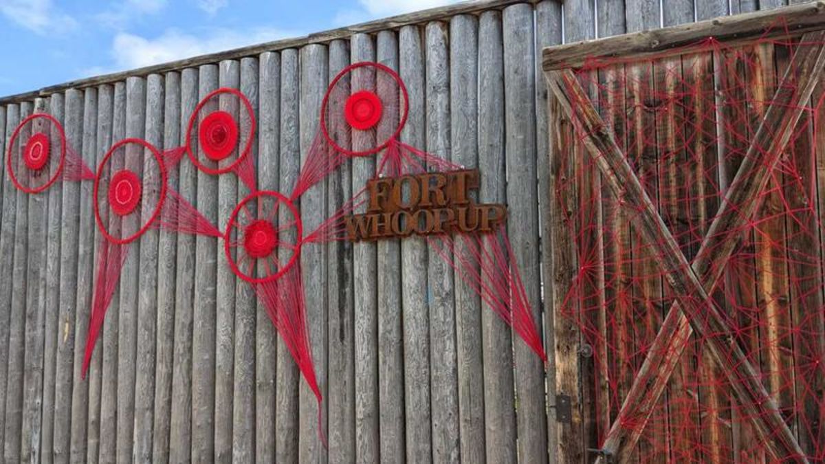 Art installation at Fort Whoop-Up incites conversations on ...