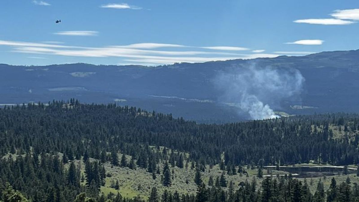 Interface fire ignites near Inks Lake Road south of Kamloops | CFJC ...