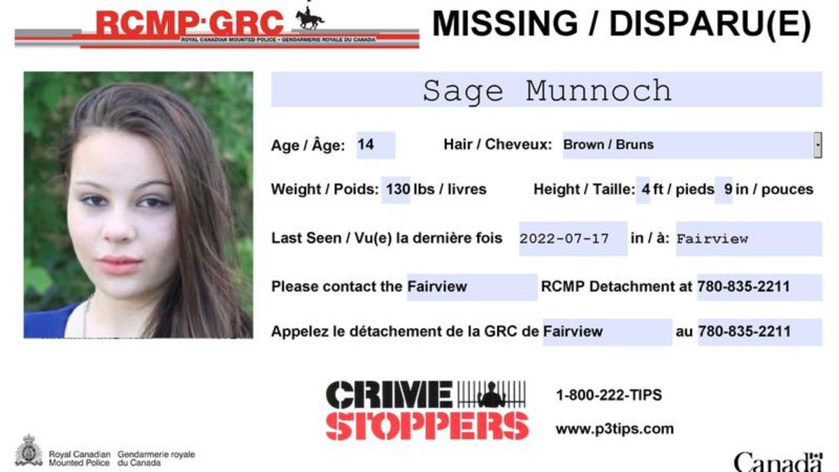 Fairview RCMP looking for missing girl | EverythingGP